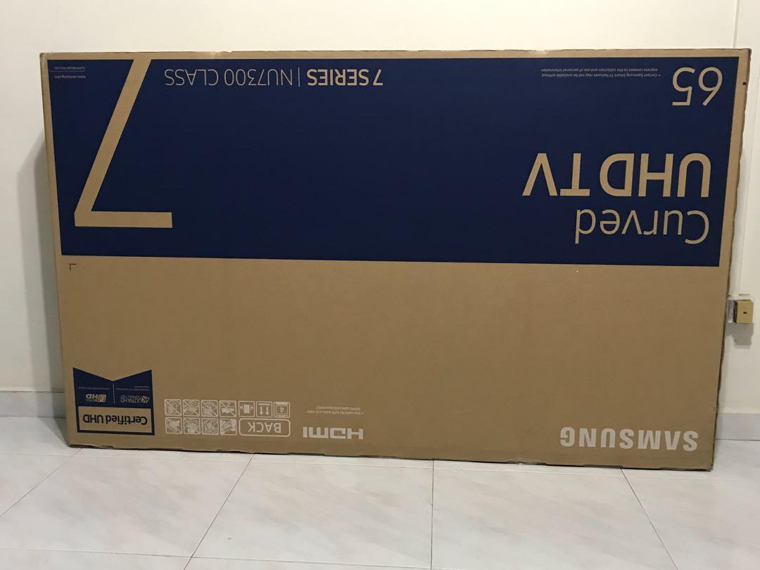 Samsung TV 65inch Box, Everything Else on Carousell