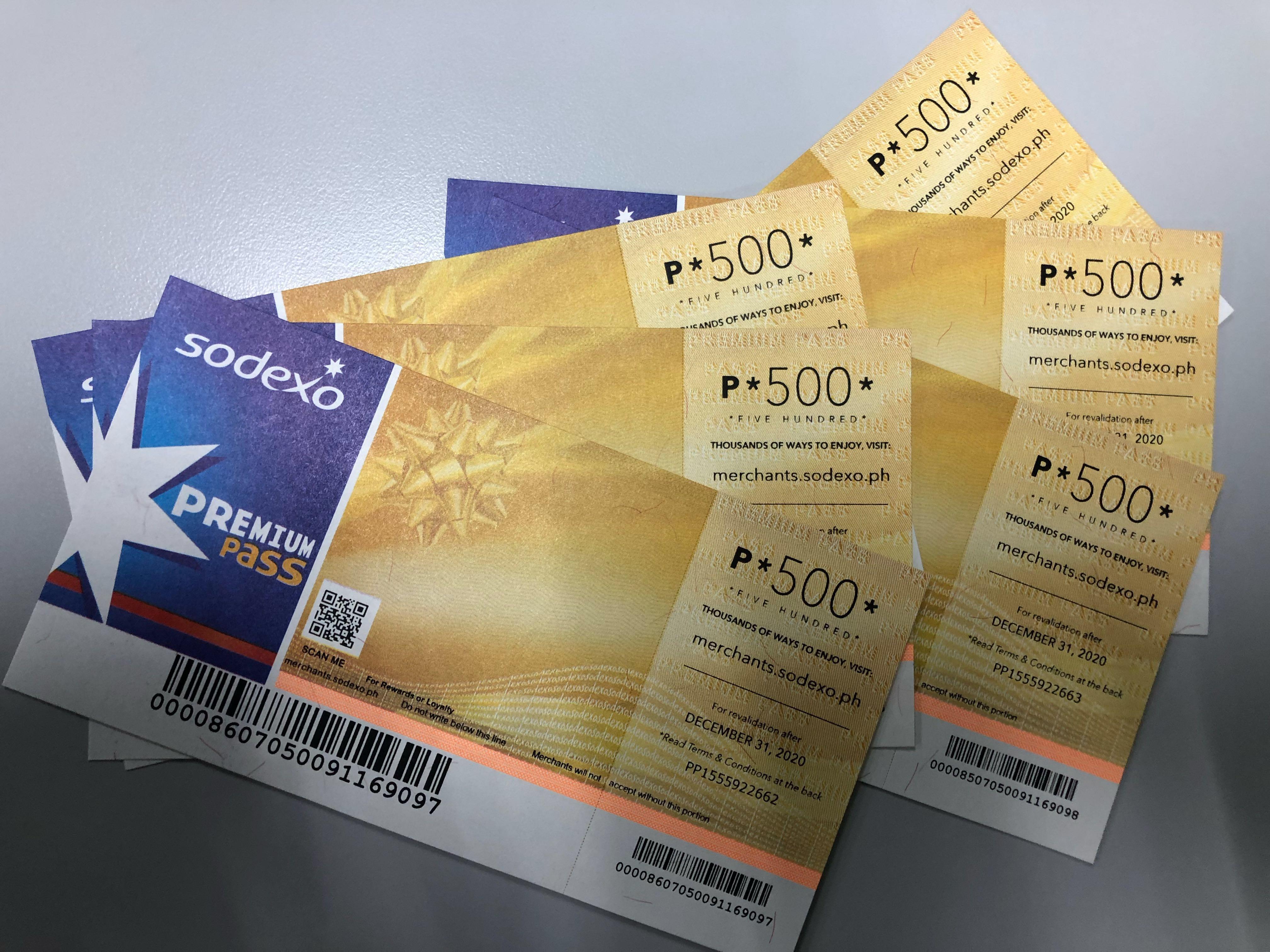 Sodexo Premium Pass, Tickets & Vouchers, Store Credits on Carousell