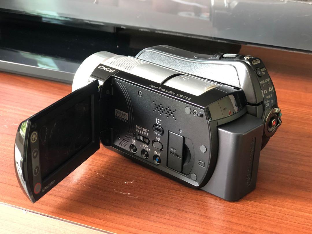 Sony Handycam HDR SR10, Photography, Video Cameras on Carousell