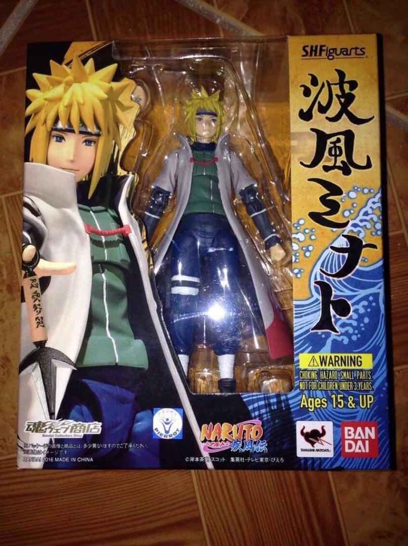 Tamashii Nations Bandai S.H. Figurants Namikaze Minato Action Figure ...