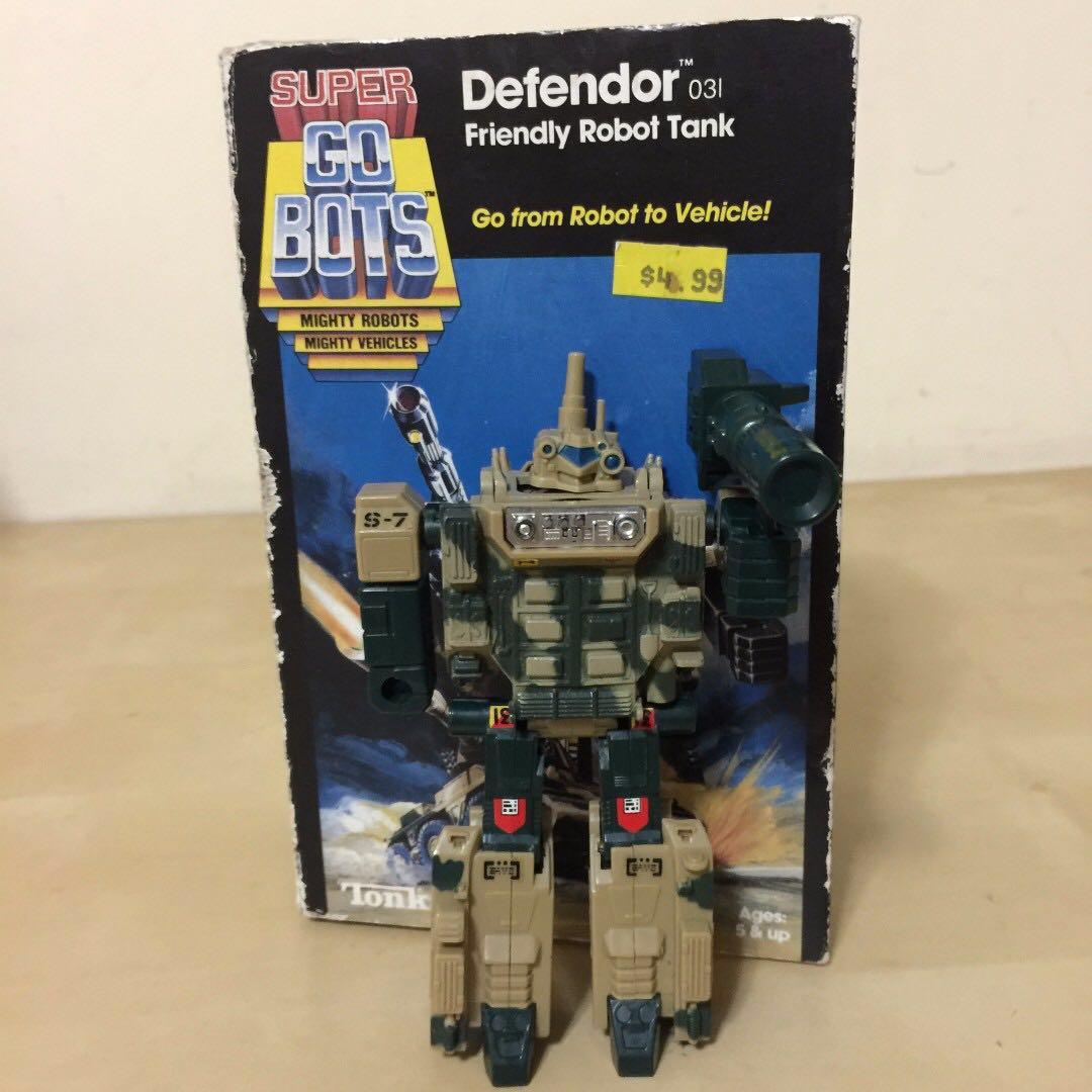 Tonka Gobots Vintage Defendor Tank Complete and Nice, Hobbies & Toys ...
