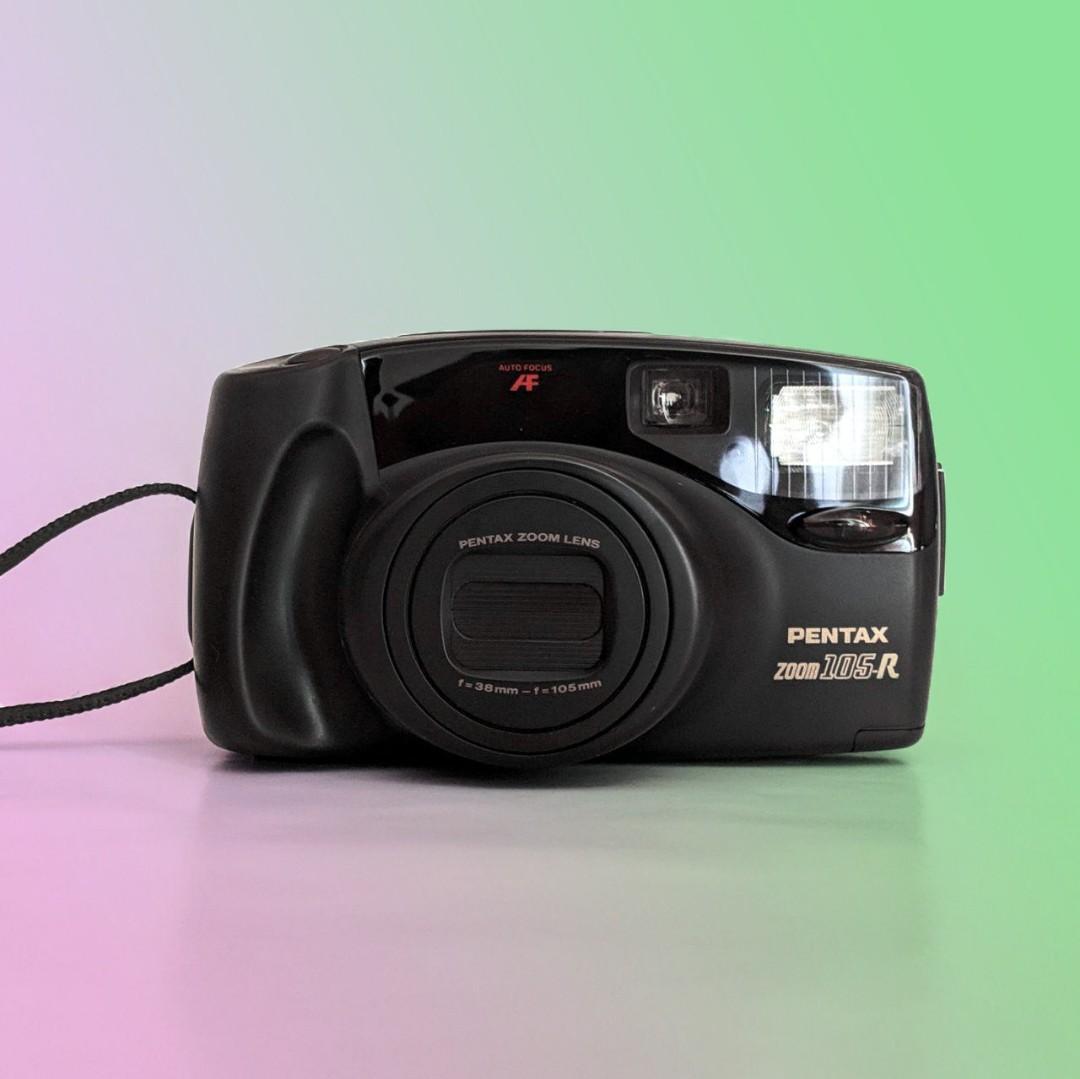 Vintage Pentax Zoom 105-R 35mm Film Camera, Photography, Cameras on ...