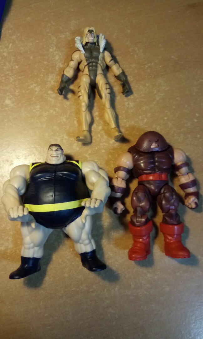 X-men Villains (Blob/Sabertooth/Juggernaut), Hobbies & Toys, Toys ...