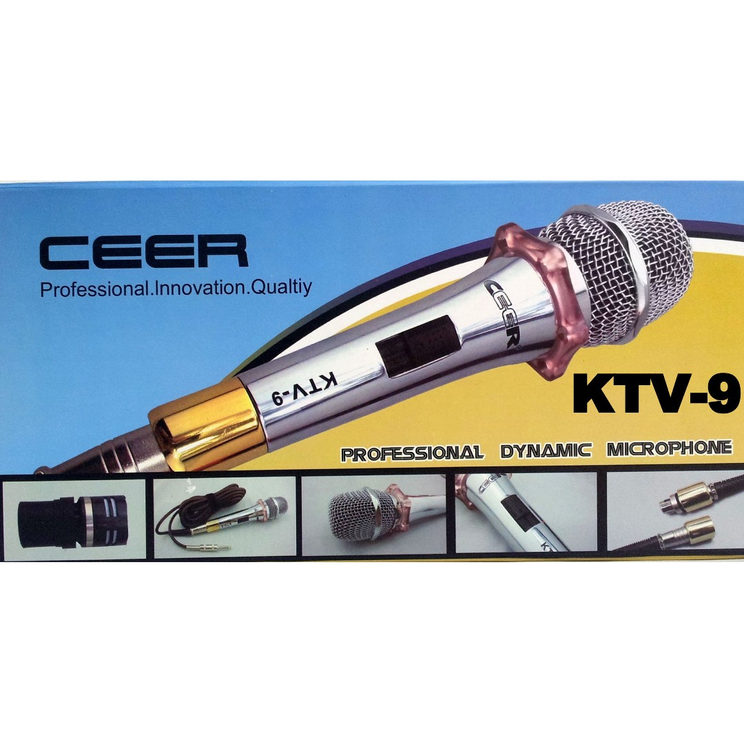 CEER Karaoke KTV-9, Audio, Microphones on Carousell