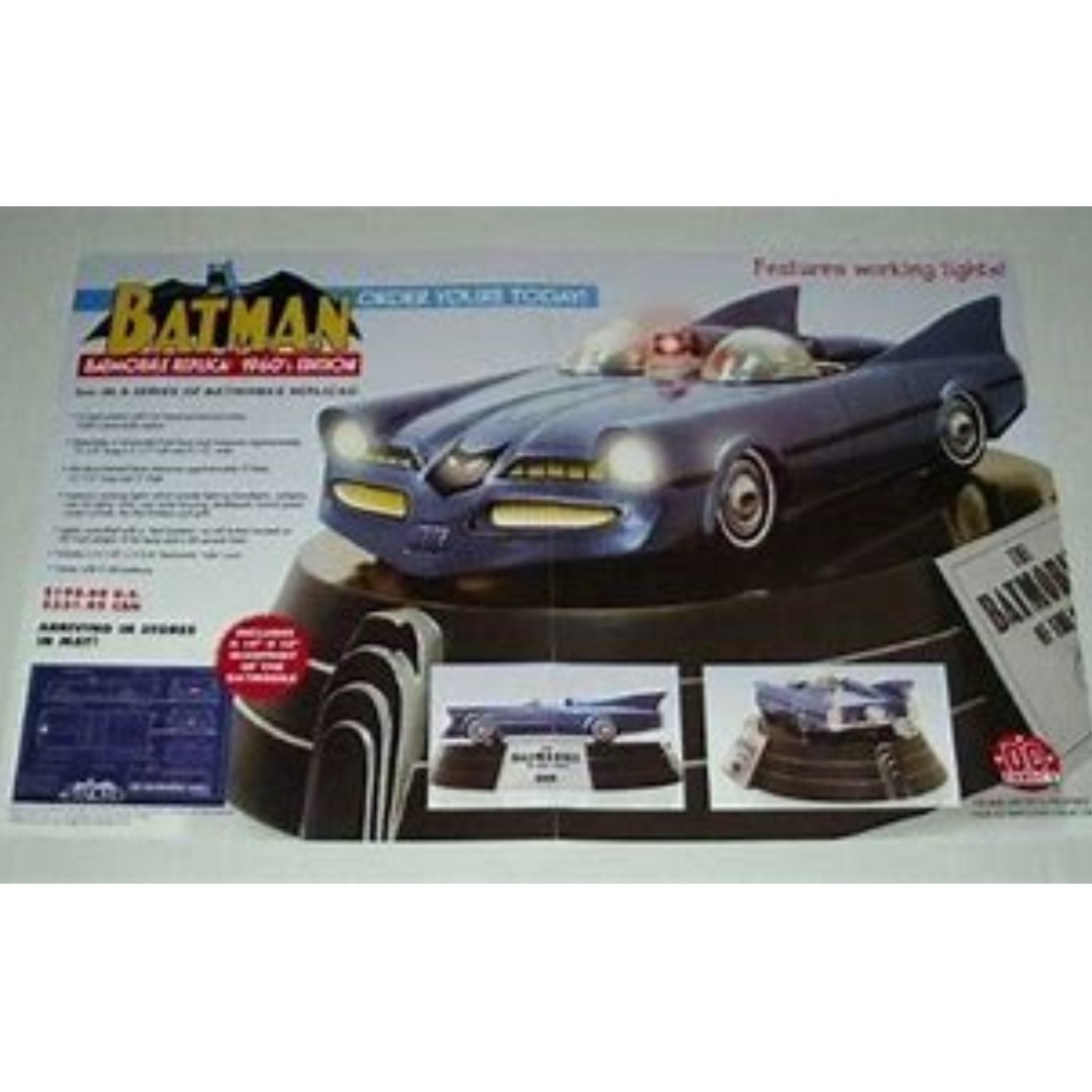 (Clearance Sale) Loose DC Direct Batman Batmobile 1960's Edition Cold ...