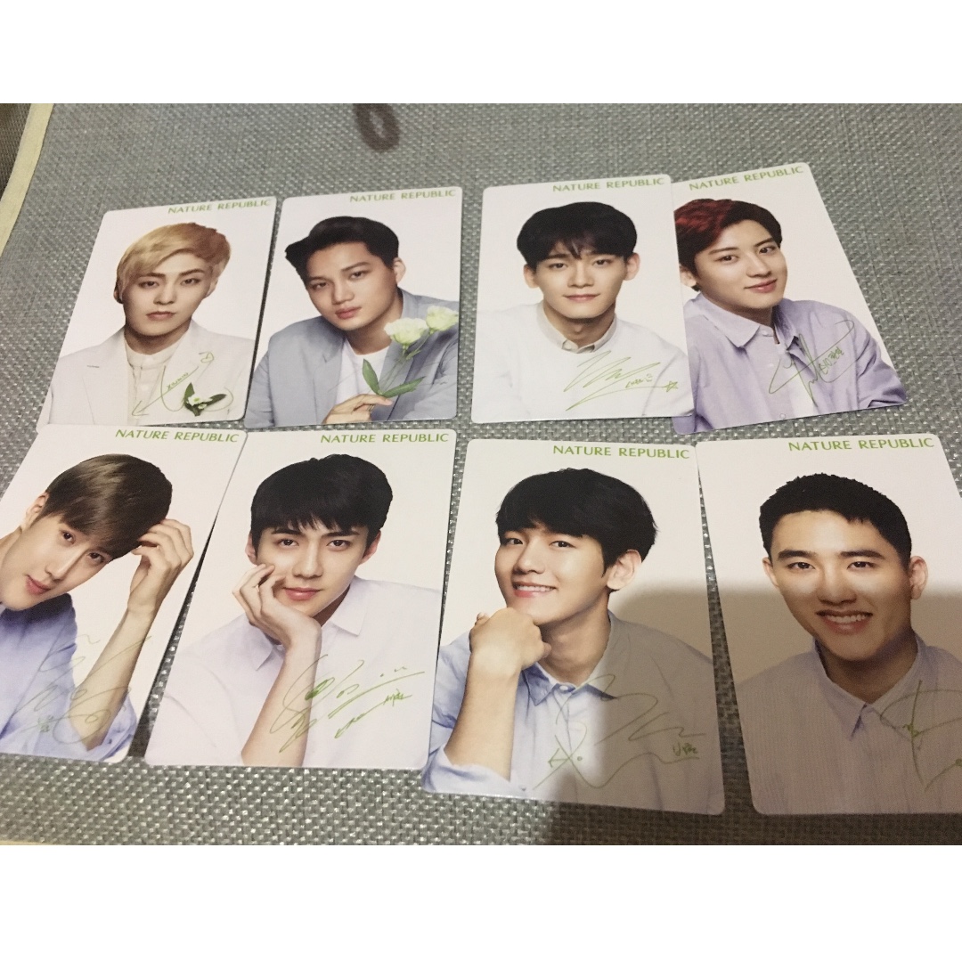 Exo photocards, Hobbies & Toys, Memorabilia & Collectibles, K-Wave on ...