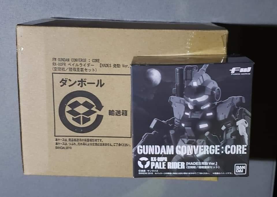 FW GUNDAM CONVERGE: CORE PALE RIDER (HADES MODE VER.) W/O GUM, 興趣及遊戲, 玩具 & 遊戲類 - Carousell