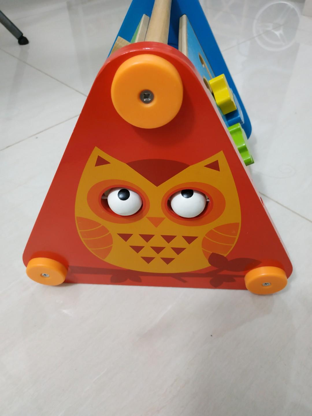 Hape activity triangle toy, Babies & Kids, Infant Playtime on Carousell