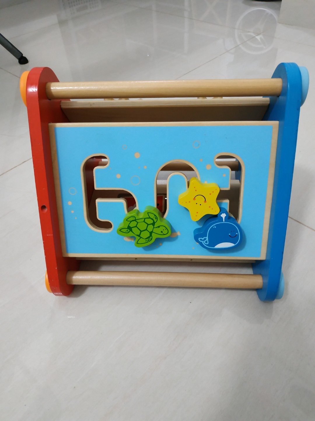 Hape activity triangle toy, Babies & Kids, Infant Playtime on Carousell