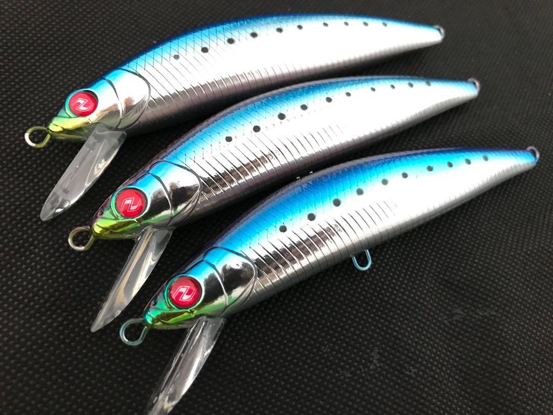 Heavy Sinking Minnow best for Tenggiri 120mm 40g, Sports Equipment ...