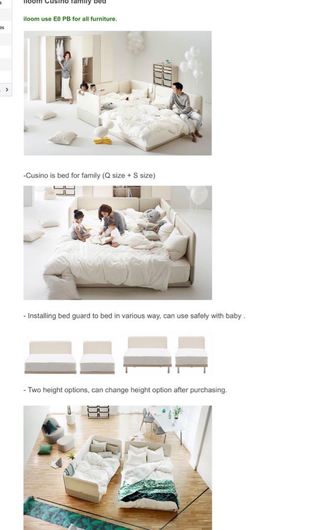 iloom Cusino Single Bed with Storage Drawer, Furniture & Home Living, Furniture, Bed Frames ...