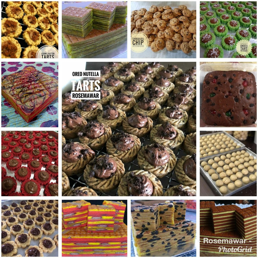 Kuih Raya, Food & Drinks, Homemade Bakes on Carousell