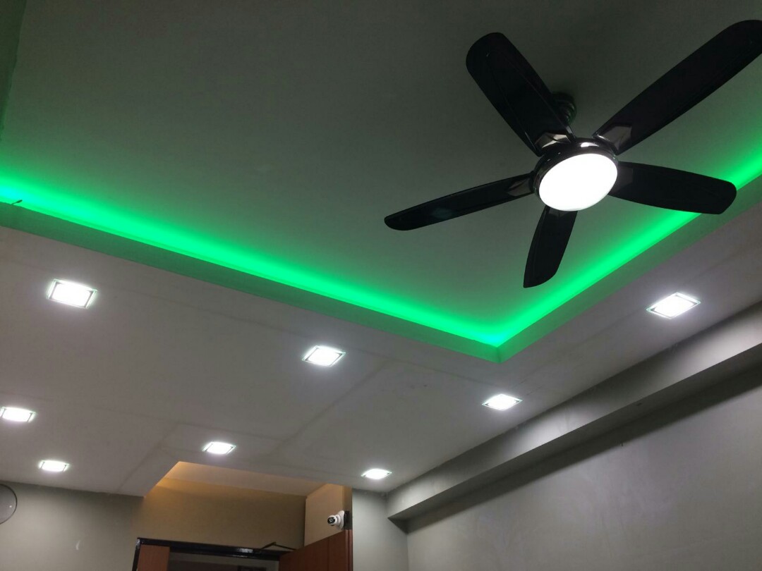 L-Box false ceiling, Home Services, Renovations on Carousell