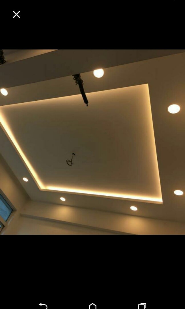 L-Box false ceiling, Home Services, Renovations on Carousell