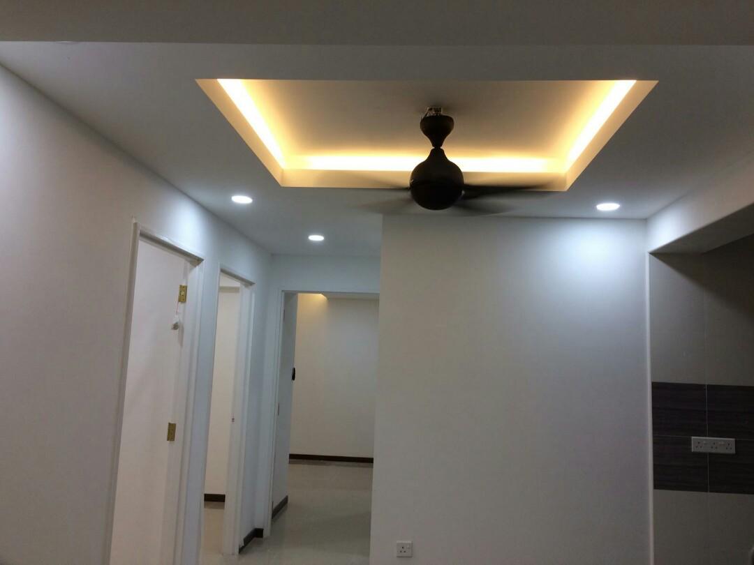 L-Box false ceiling, Home Services, Renovations on Carousell