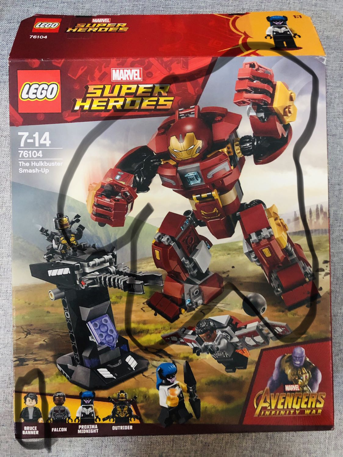 Lego 76104 avenger super hero hulkbuster + Bruce Banner, Hobbies & Toys ...