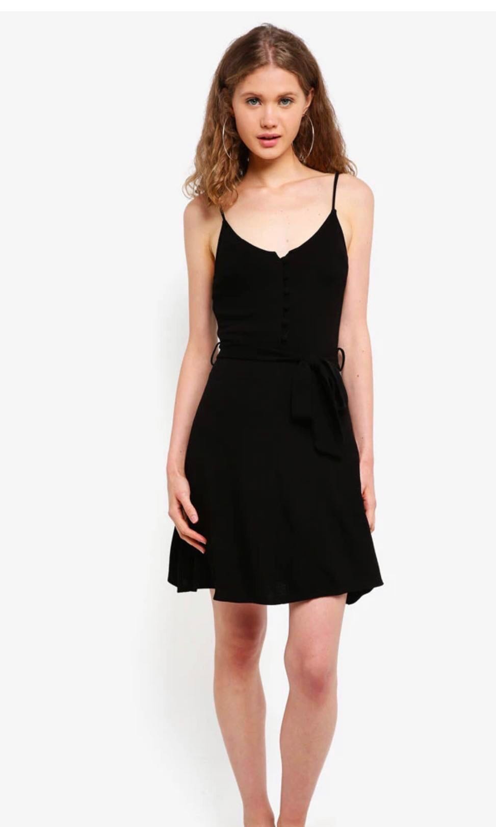 MANGO Button Knit Dress #KEMASRAYA, Women's Fashion, Muslimah Fashion ...