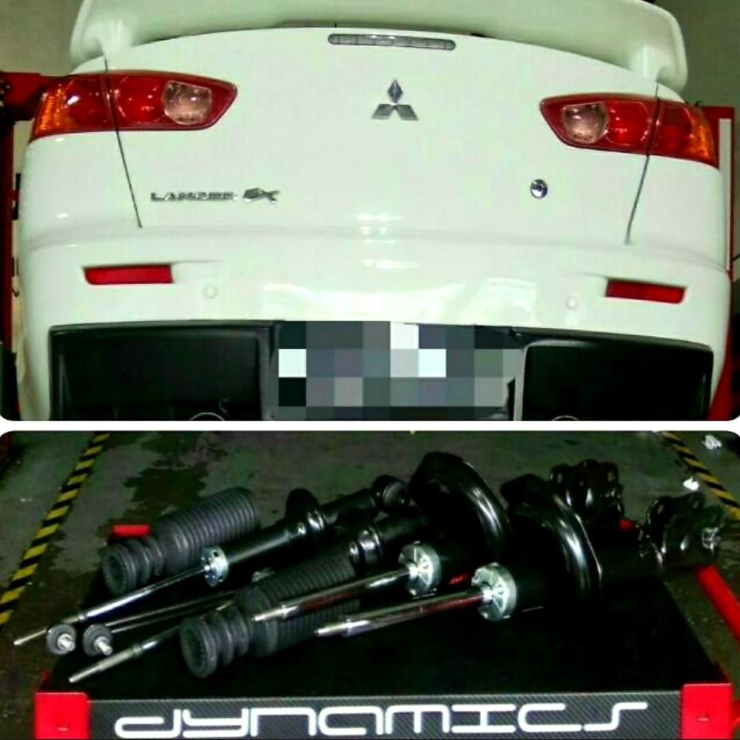 Mitsubishi EX (CY2)/Lancer(CS3): Front/Rear Absorbers Replacement, Car ...