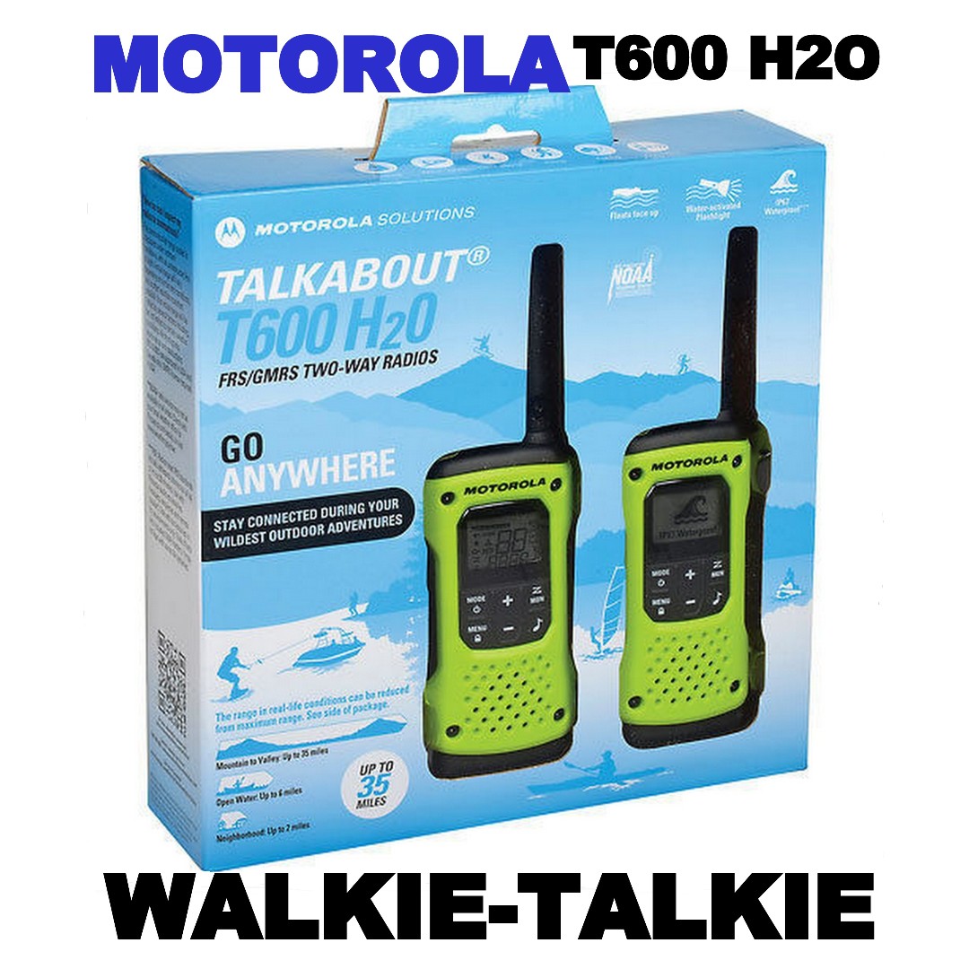Motorola Walkie Talkie T600 H2O, Mobile Phones & Gadgets, Walkie-Talkie ...