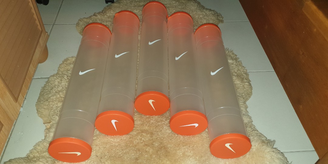 NIKE Tennis Ball / Shuttlecock Tube Container!, Sports Equipment ...