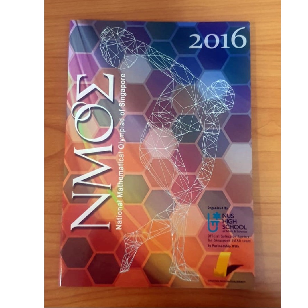 NMOS 2016 Math Olympiad Questions with Solutions Book, Hobbies & Toys ...