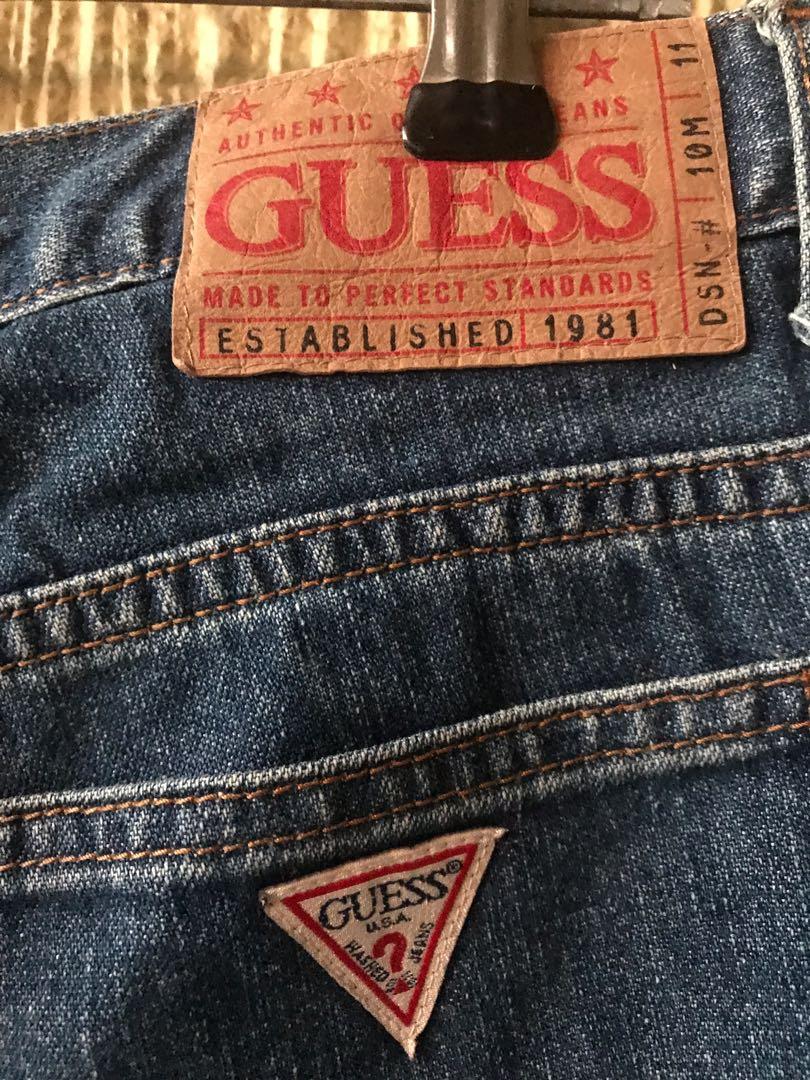Original Guess Vintage Jeans, Women's Fashion, Bottoms, Other Bottoms ...