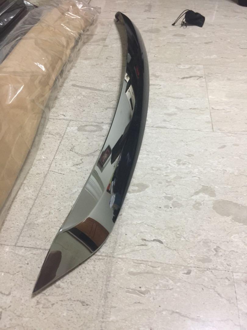 Original Toyota Harrier Chrome Bonnet Garnish, Car Accessories ...