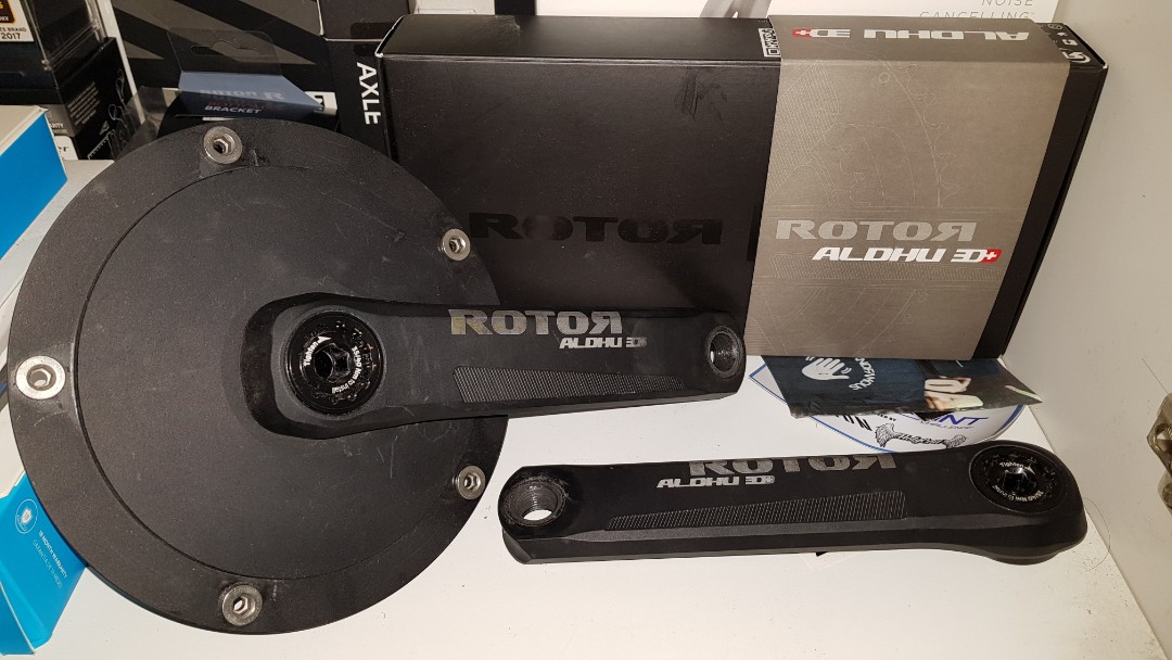 Rotor Aldhu Track Crankset, Sports Equipment, Bicycles & Parts, Bicycles on Carousell