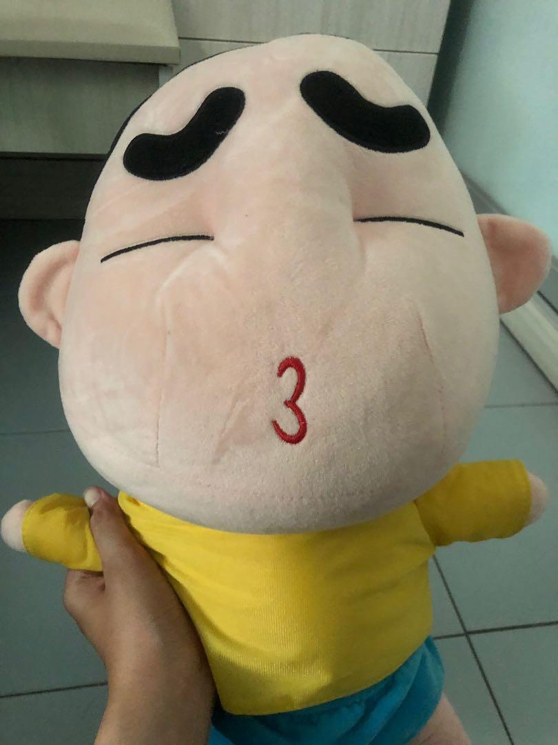 Shin Chan soft toy, Hobbies & Toys, Toys & Games on Carousell
