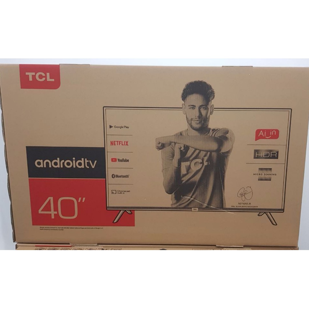 TCL 40" Android FHD DVBT2 LED TV 40S6500, TV & Home Appliances, TV ...