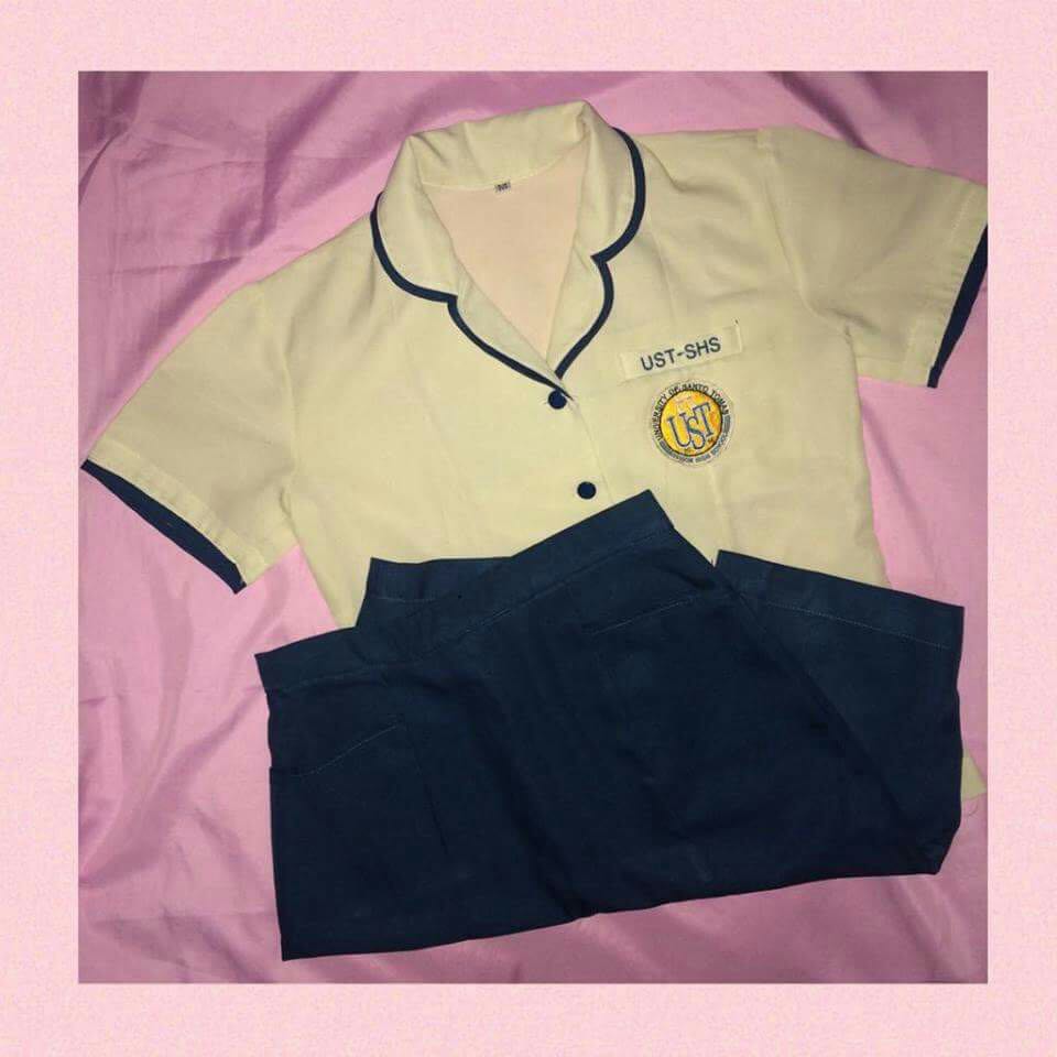 UST-SHS uniform set, Women's Fashion, Dresses & Sets, Traditional ...