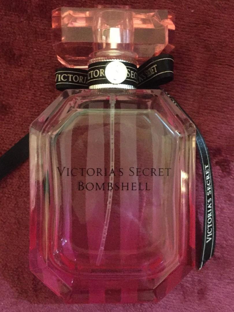 Victoria Secret Bomb Shell Empty Perfume Bottle, Beauty & Personal Care ...
