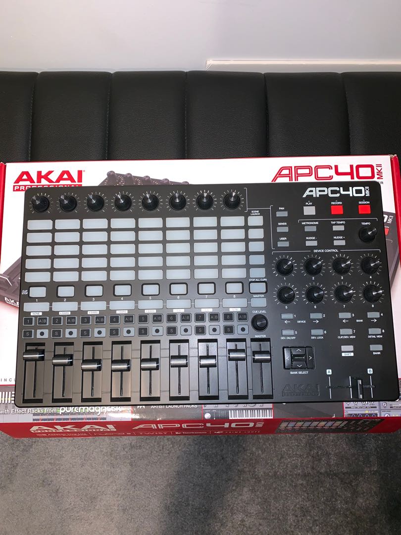 Akai APC40 Mk2. Ableton controller. Condition 10/10., Hobbies & Toys, Music & Media, Musical ...