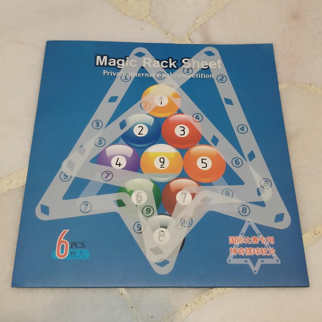 Billiard Magic Rack and Turtle Rack, Sports Equipment, Other Sports ...