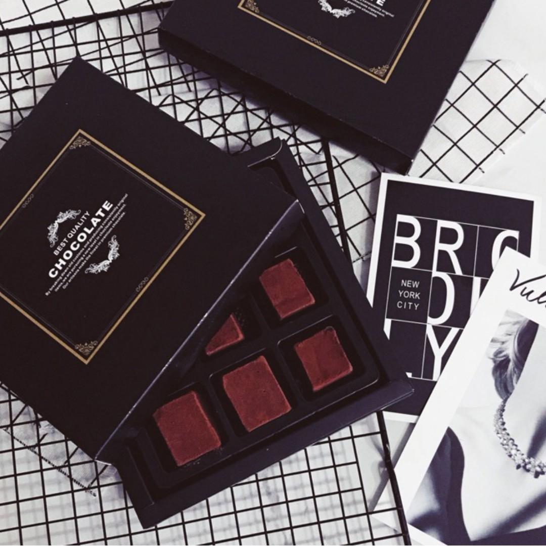 BOX - chocolate bonbon empty royce nama chocolate ganache boxes with ...