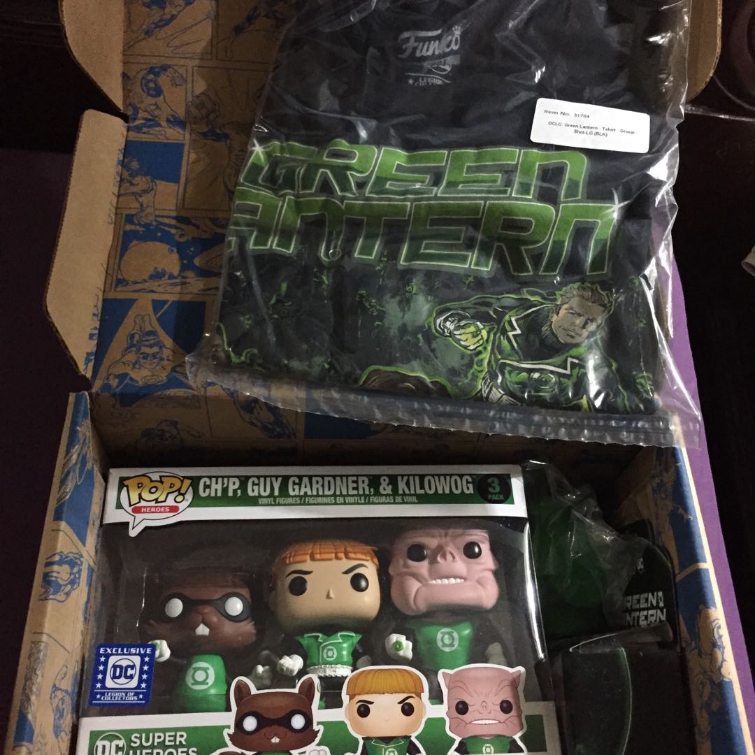 DC legion of collectors: Green lantern box, Hobbies & Toys, Toys ...