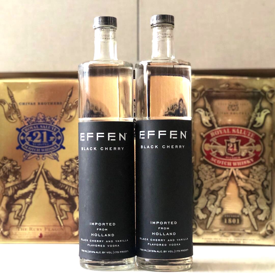Effen Black Cherry Vodka 50 newest ML