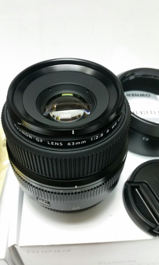 Fuji GFX 50R w/ GF 63mm f2.8 R lens...4 months old..Shutter count appr ...