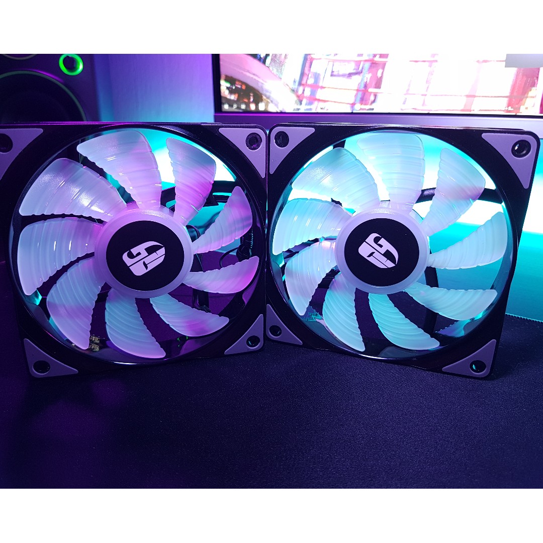 GAMERSTORM 120MM RADIATOR HIGH STATIC PRESSURE RGB FANS FOR PC ...