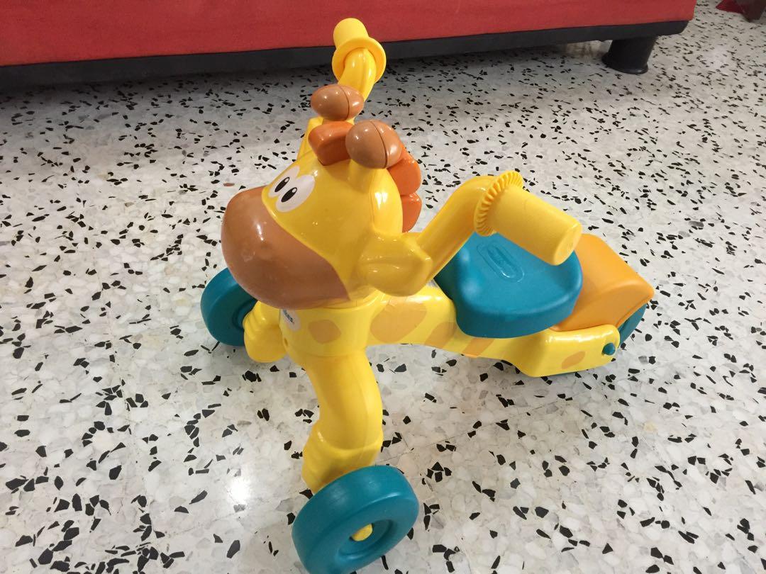 Giraffe Tricycle, Babies & Kids, Infant Playtime on Carousell