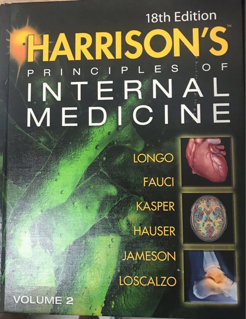 Harrison’s Principles of Internal Medicine 18th edition (Volume 1&2), Hobbies & Toys, Books ...