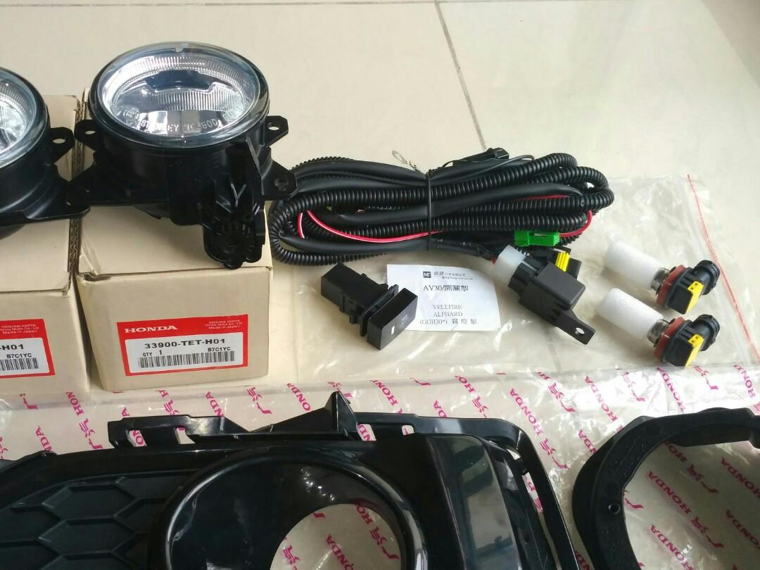 Honda FIT GK5 Fog Light Set, Car Accessories, Electronics & Lights on ...