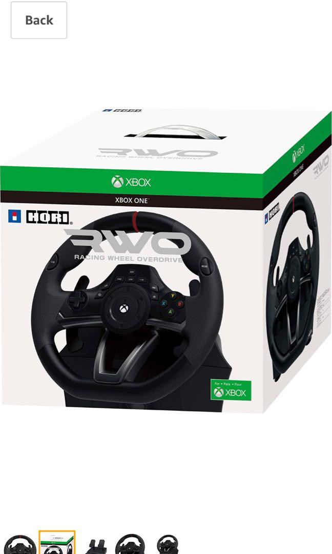 Hori Overdrive - Racing Wheel for Xbox One, Video Gaming, Gaming ...
