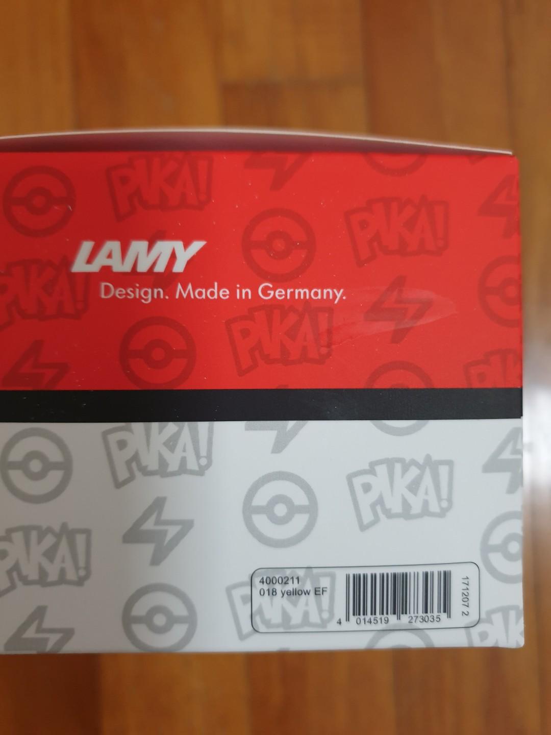 Lamy Safari Pokemon Limited Edition Fountain Pen, Hobbies & Toys ...