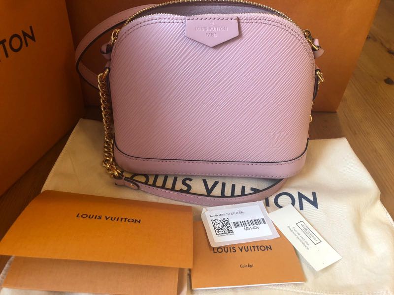 Louis Vuitton Alma Mini, Luxury, Bags & Wallets on Carousell
