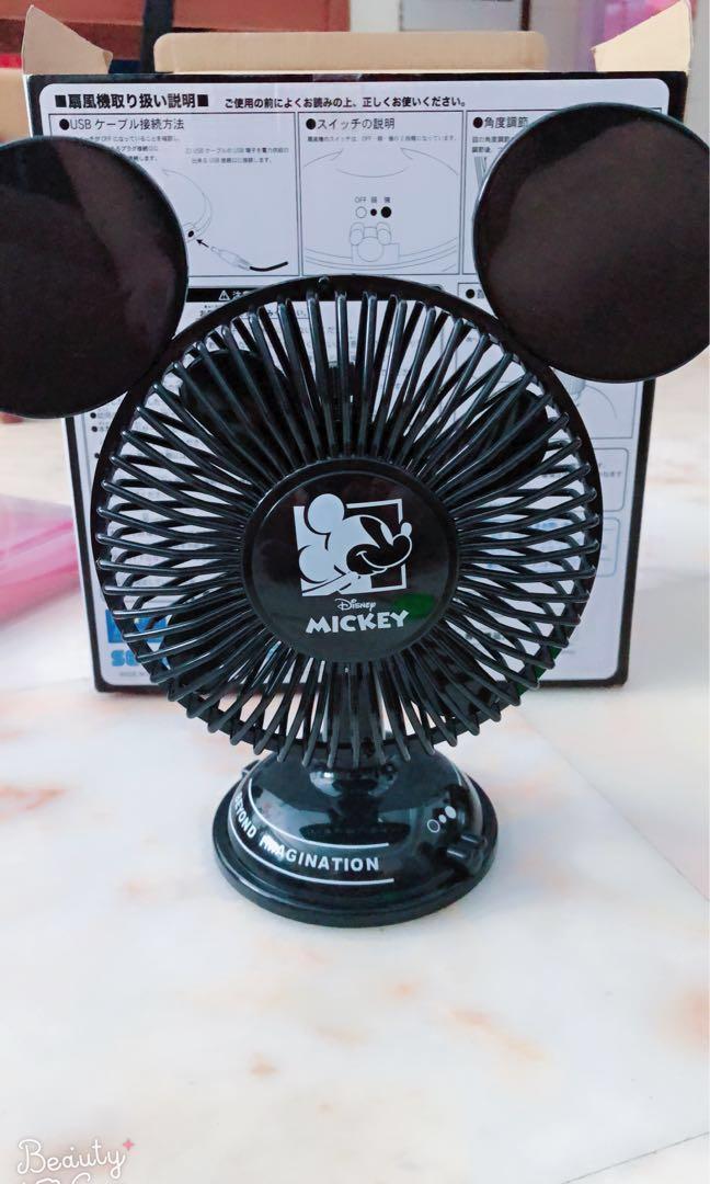 Mickey Mouse Beyond Imagination Premium USB Electric Fan, Furniture ...
