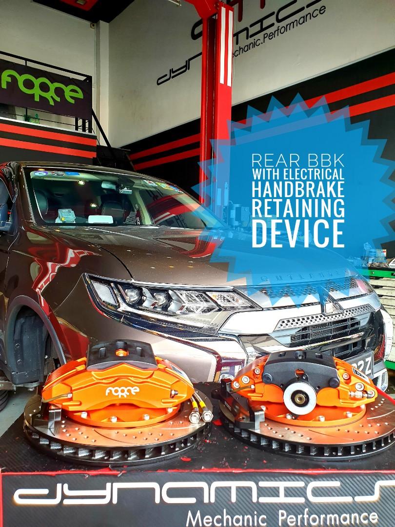 Mitsubishi Outlander : FORCE Front Big 6 Pot / Rear Medium 6 Pot (Normal or with E handbrake ...