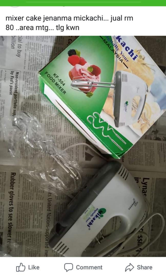 mixer mikachi, TV & Home Appliances, Kitchen Appliances, Hand & Stand ...