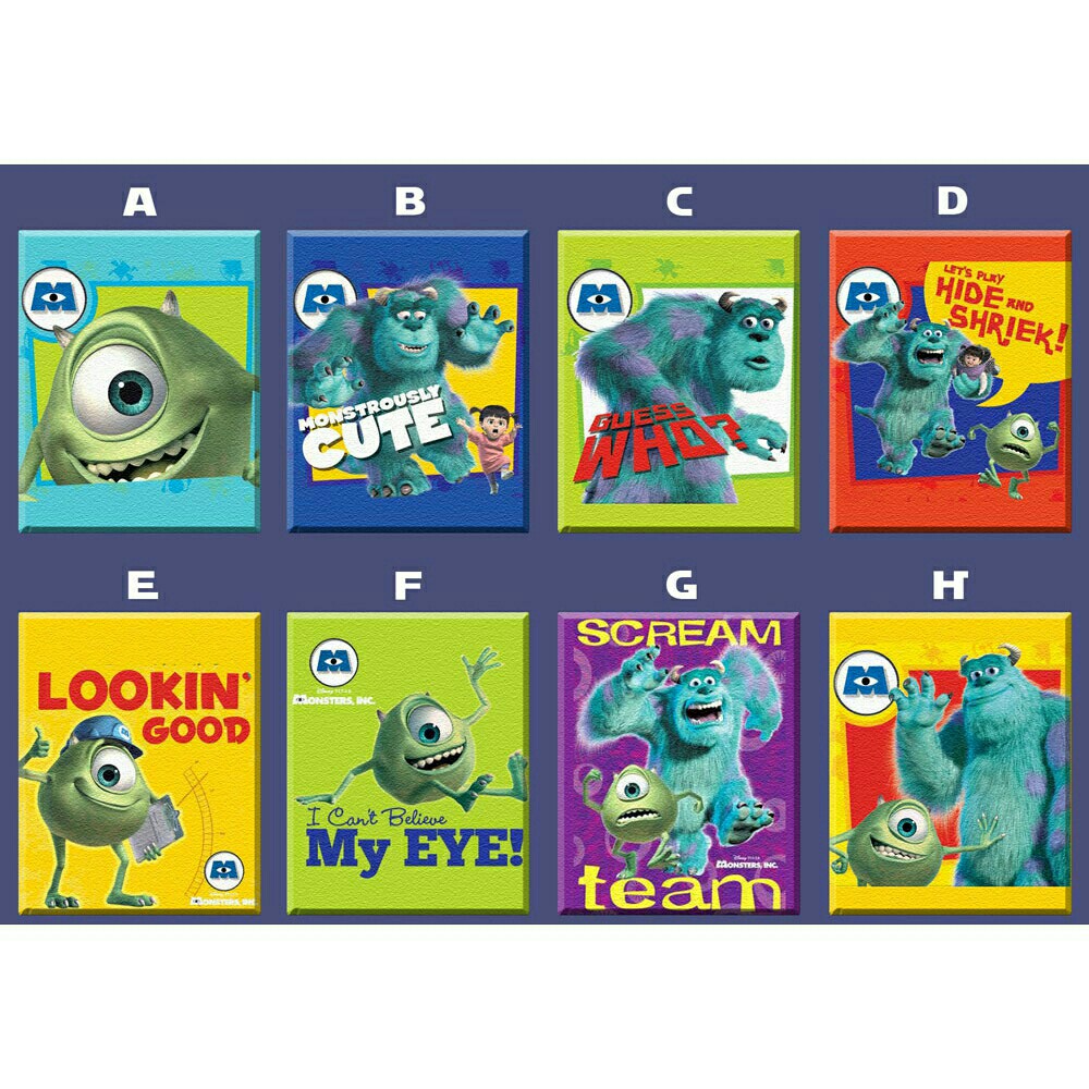 Monsters Inc Poster Ref Magnet Souvenir Giveaway, Hobbies & Toys ...