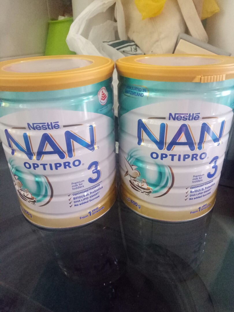 NAN Optipro Gro 3, Babies & Kids, Nursing & Feeding, Weaning & Toddler ...